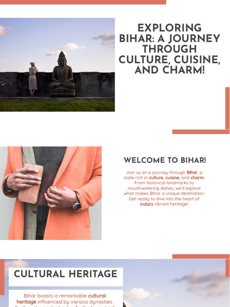 Slidesgo Exploring Bihar A Journey Through Culture Cuisine and Charm ...