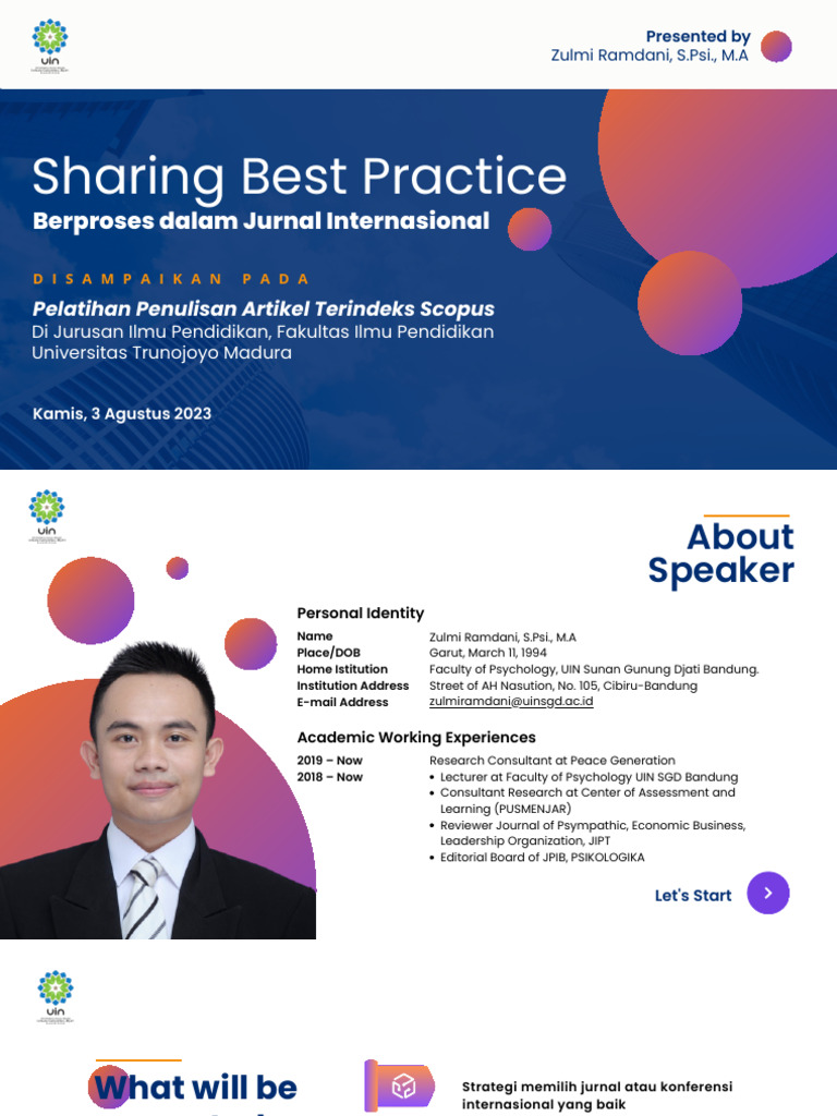 PPTPelatihan Penulisan Jurnal Terindeks Scopus 1 | PDF