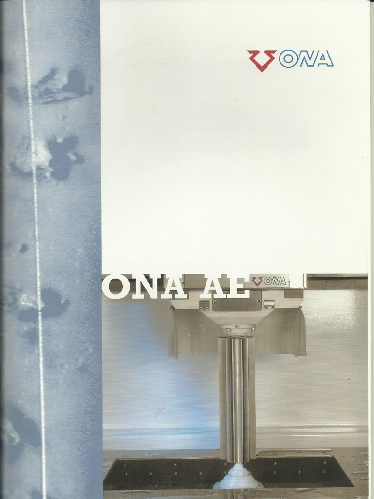 Used ONA AE600 Wire Cutting Machine | PDF