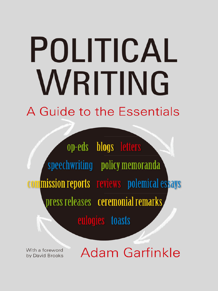 Adam Garfinkle, David Brooks - Political Writing - A Guide To The ...