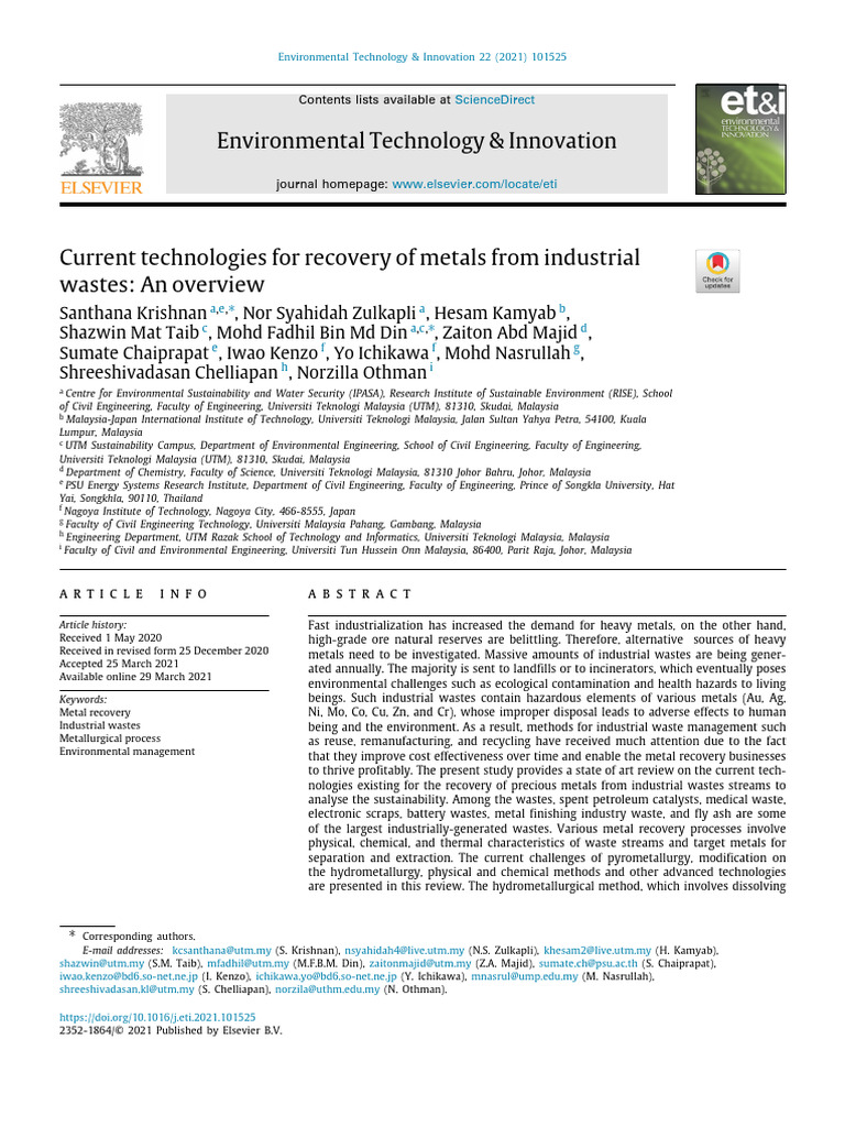 current technology | PDF | Electronic Waste | Concrete