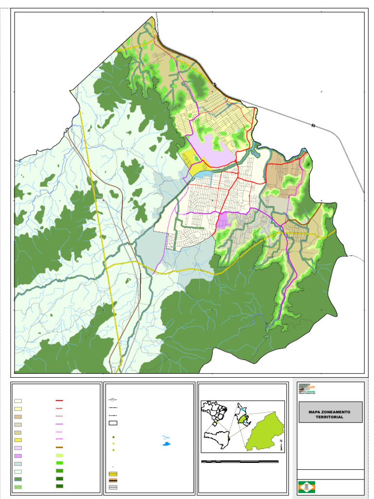 Apendice A1 - Mapa de Zoneamento Territorial | PDF