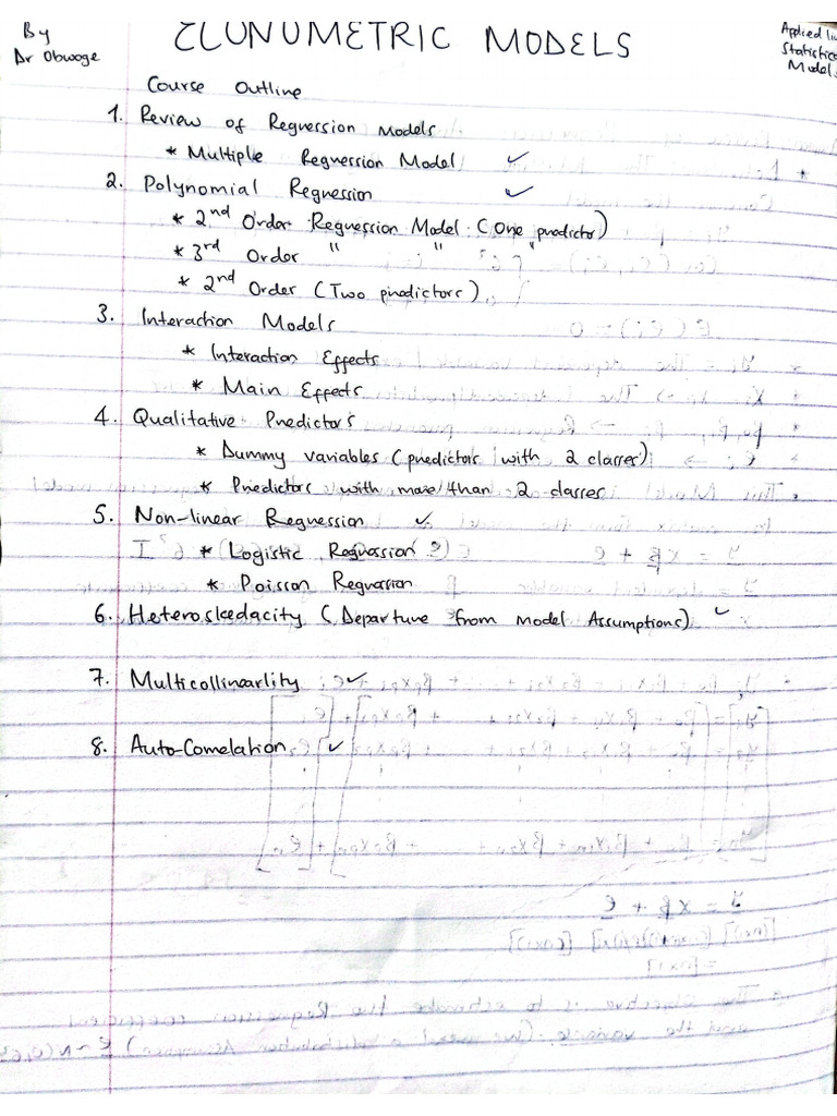 ECONOMETRICS | PDF ECONOMETRICS | PDF