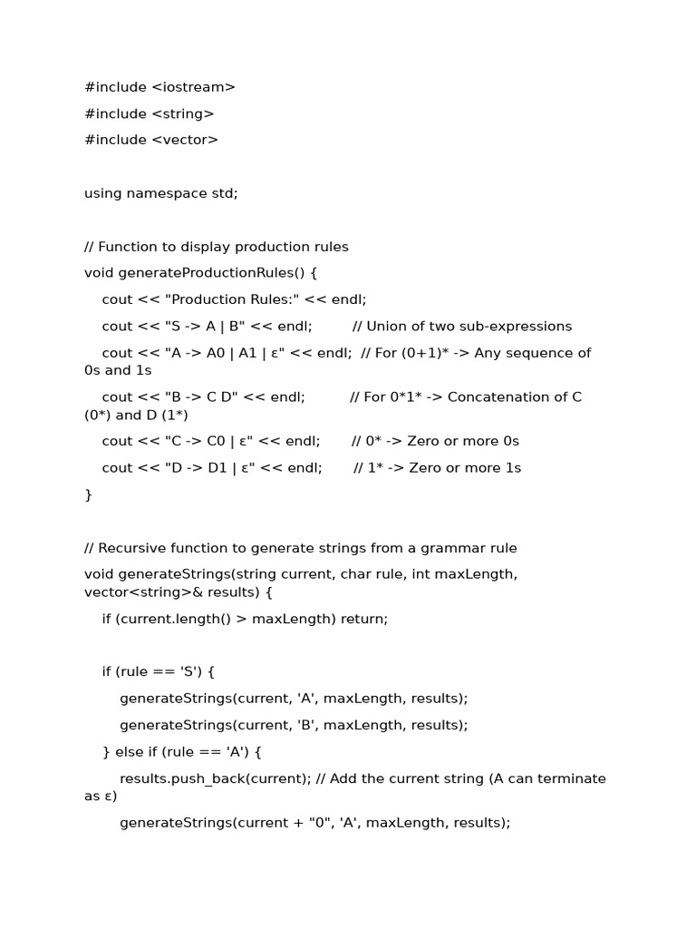 Equivalent grammar rule copy | PDF | String (Computer Science) | Formalism (Deductive)