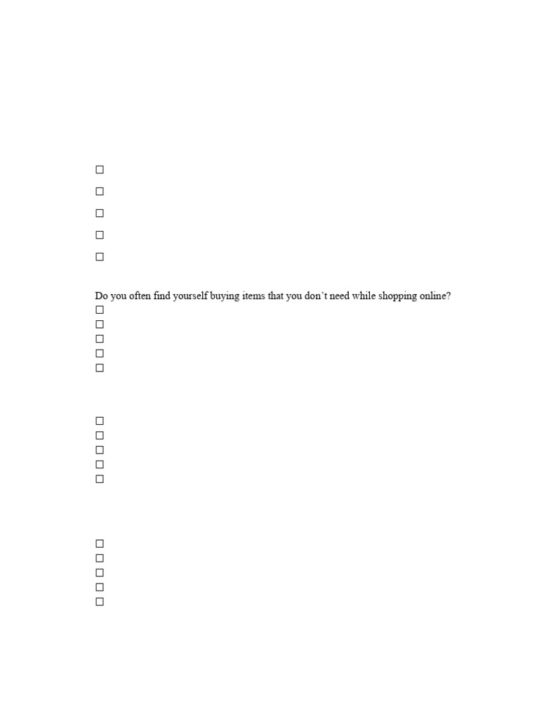 Questionnaire pr2-1 | PDF