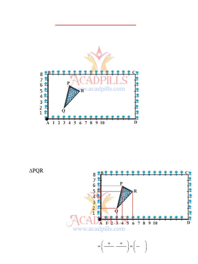 Coordinate Geometry Case Study Questions | PDF | Mathematics | Geometry