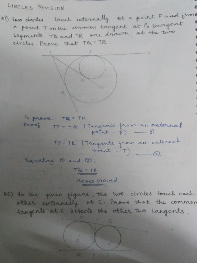 Math Circles Worksheet Solutions | PDF