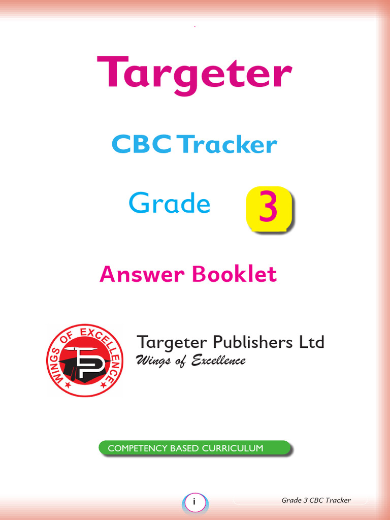 Grade 3 Answers Final 1 | PDF