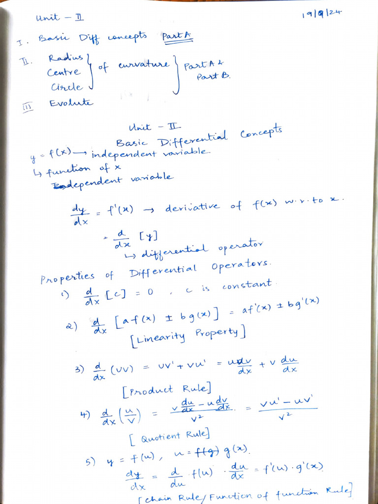 Calculus Basics for Students | PDF | Calculus | Subtraction