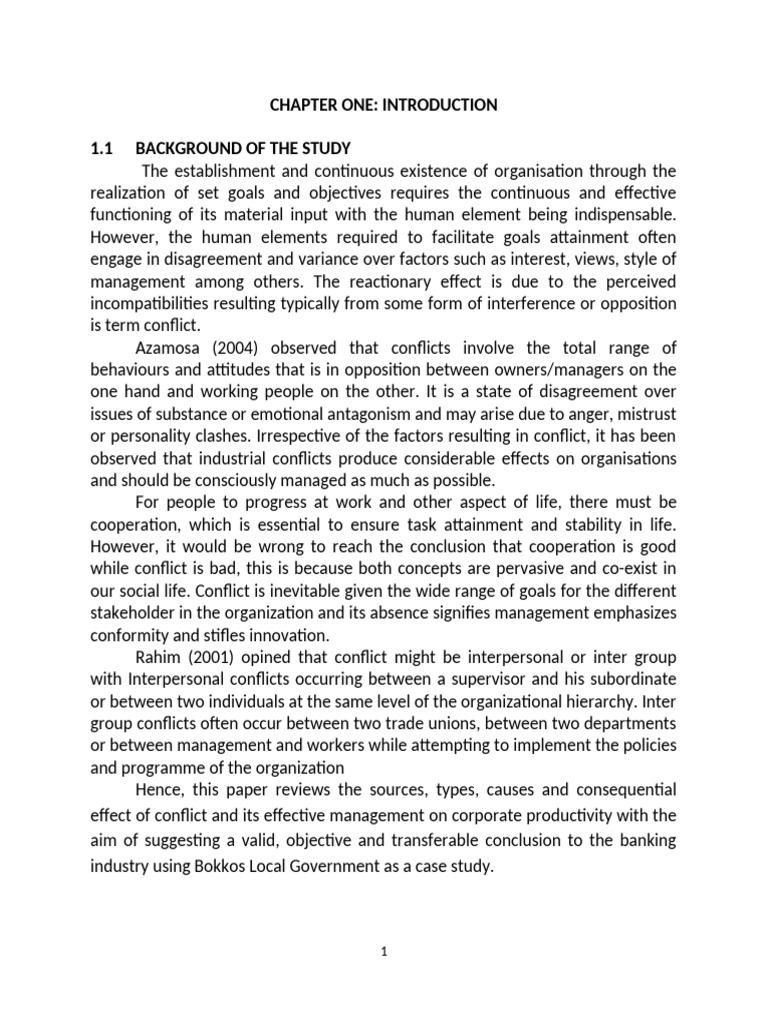 Conflict Management and Organisational P | PDF | Sampling (Statistics) | Theory