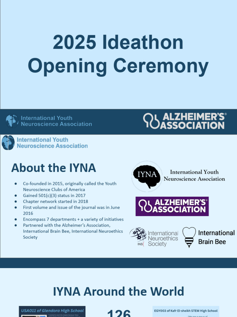 2025 Ideathon Opening Ceremony Slides | PDF | Methodology | Hypothesis