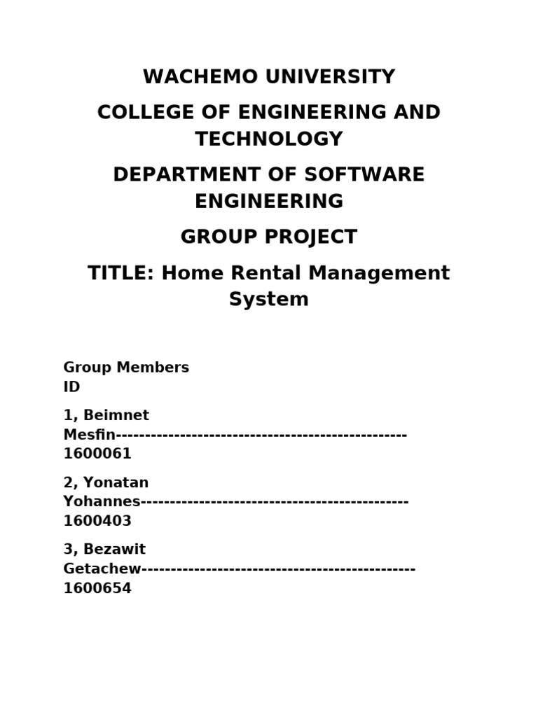 FSE Project Partially Completed For HRMHJHS | PDF | Use Case ...