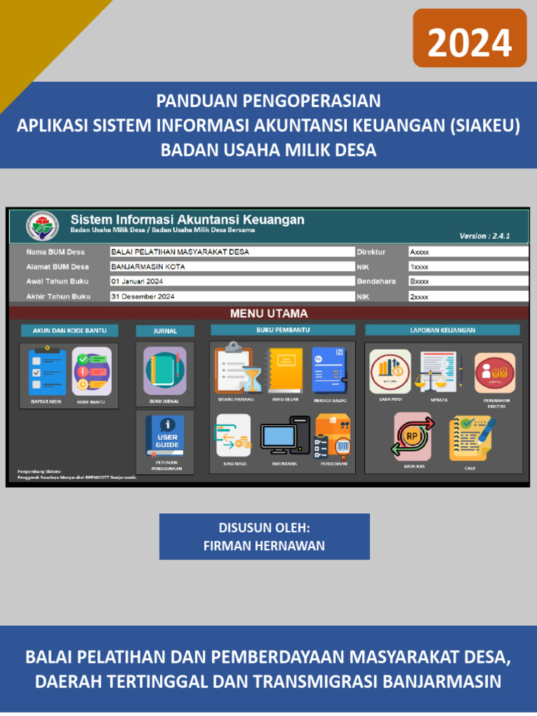 Panduan Pengoperasian Siakeu | PDF