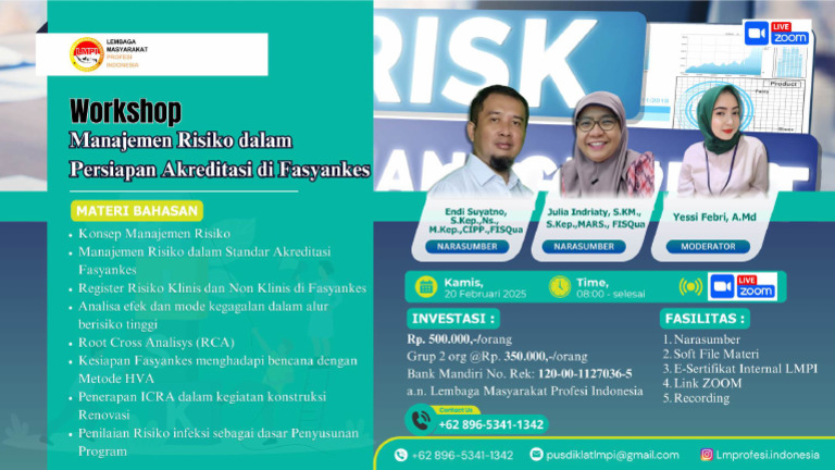 Workshop Manajemen Risiko | PDF