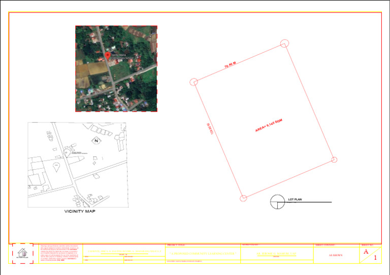 LOT PLAN &VICINITY MAP (1) | PDF