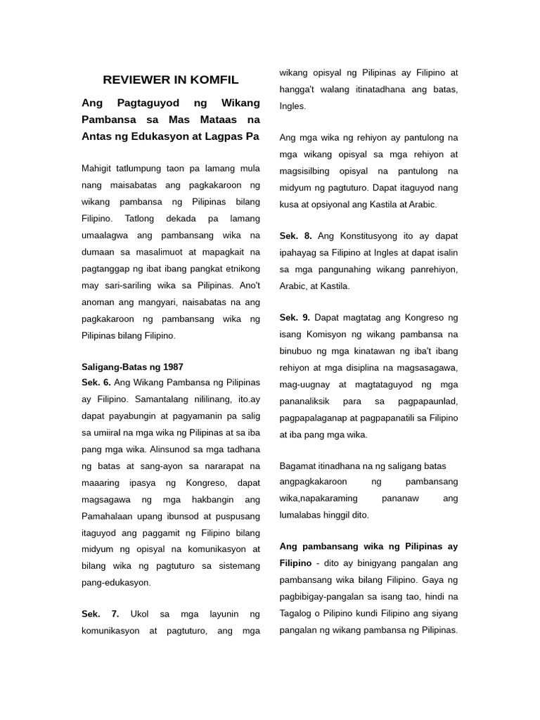 REVIEWER-IN-KOMFIL | PDF