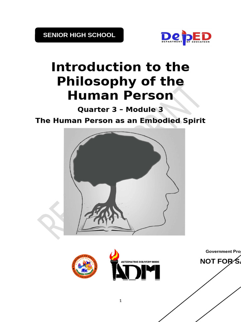 Intro To Philosophy Quarter 3-M3-V5 | PDF | Transcendence (Philosophy ...