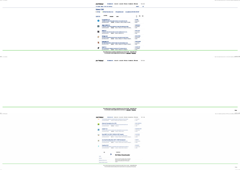 CAD Software Downloads on Softpedia | PDF