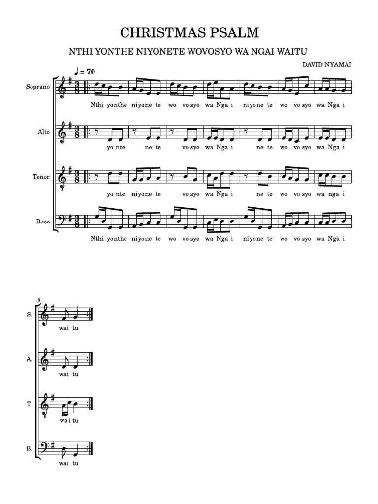 Christmas Psalm | PDF