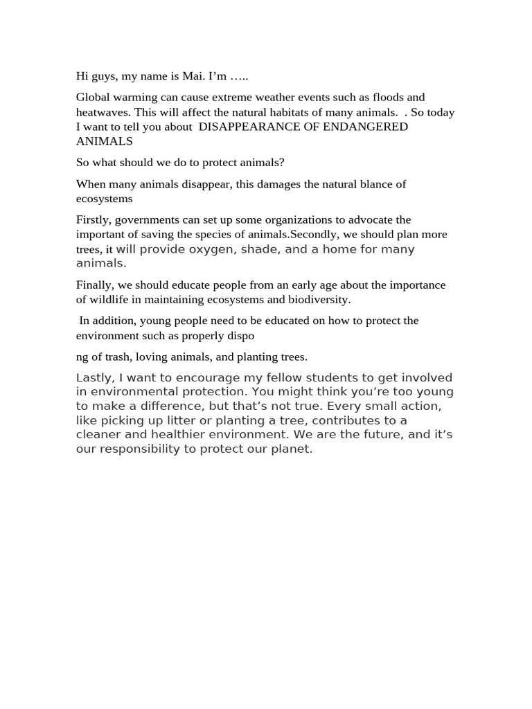 Protecting Environmental | PDF