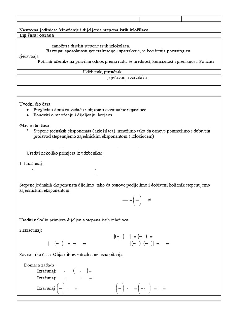 Pripreme Za Osmi Razred 2 Dio | PDF