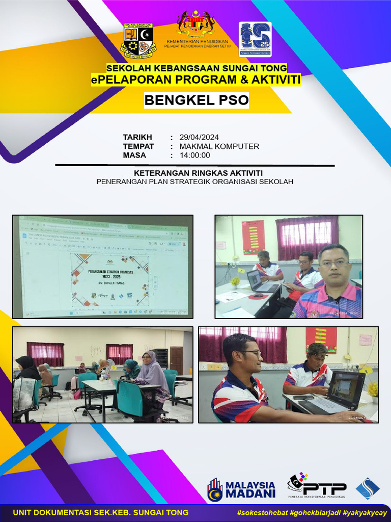 eLAPORAN BENGKEL PSO | PDF