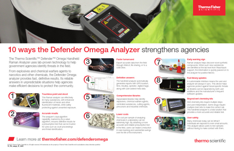 10-Ways-Defender-Omega-Analyzer Strengthens Agencies-Fl | PDF ...