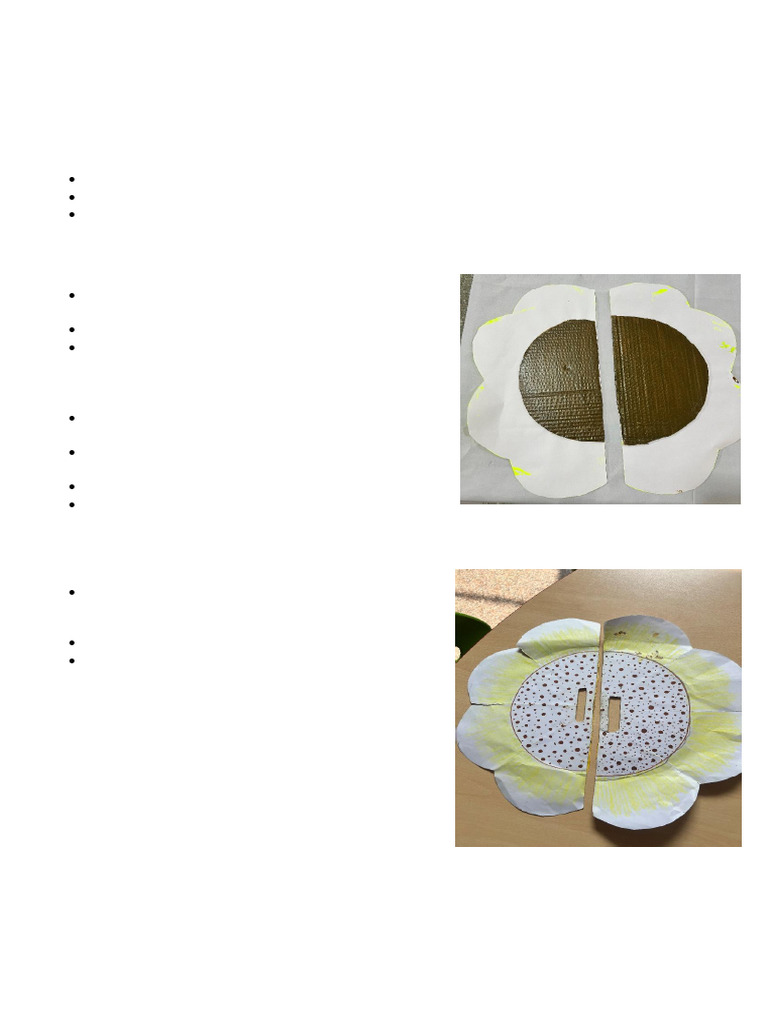 Sports Drill Flower Craft Guide | PDF