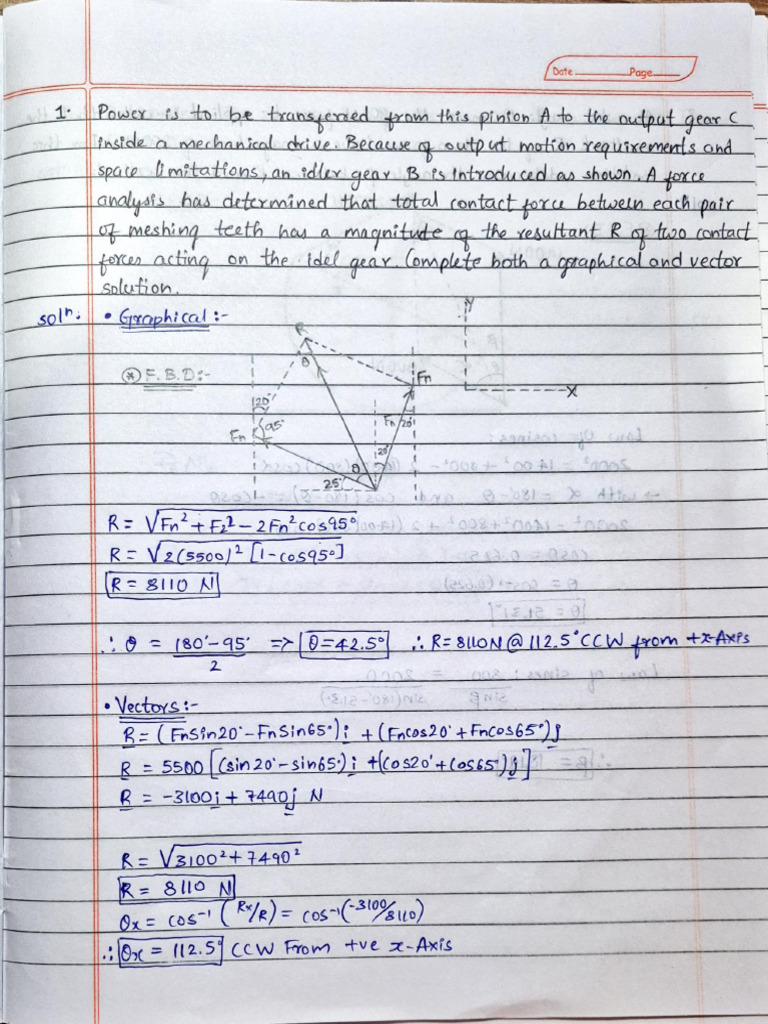 Mechanics assignment | PDF