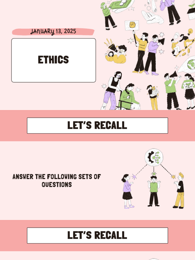 Lesson 5 7 Ethics | PDF | Morality | Mind