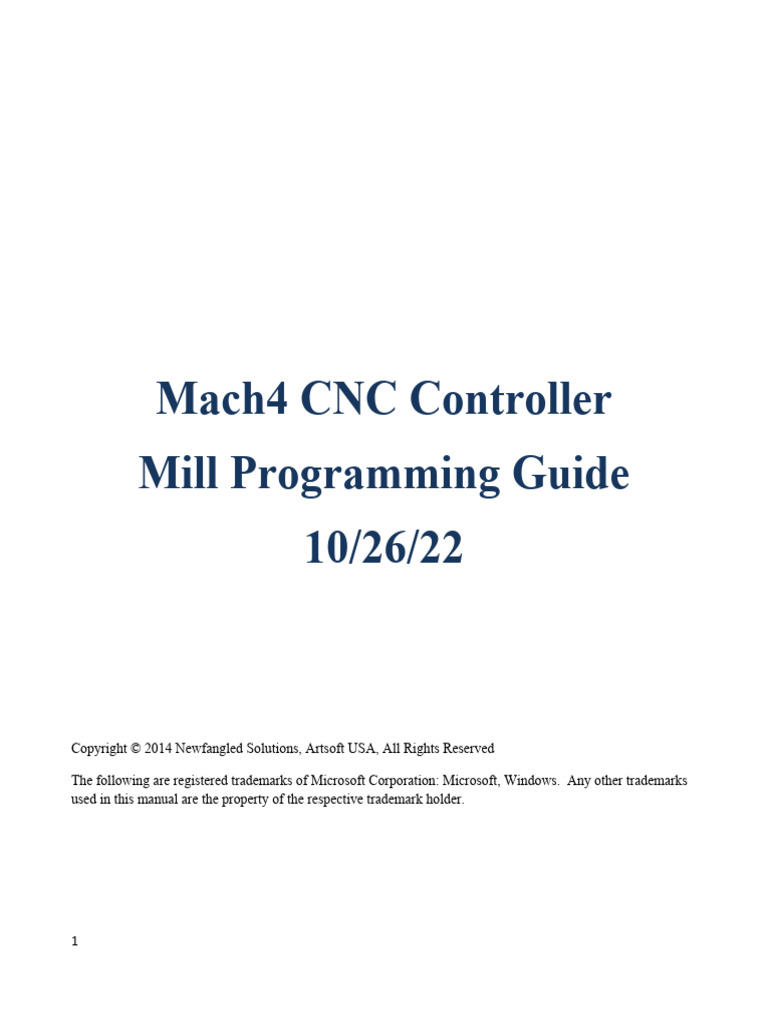 Mill GCode Programming | PDF | Drilling | Numerical Control