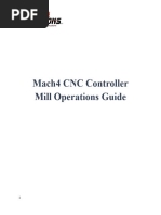 Mach4 Operation Manual | PDF | Numerical Control | Computer Program
