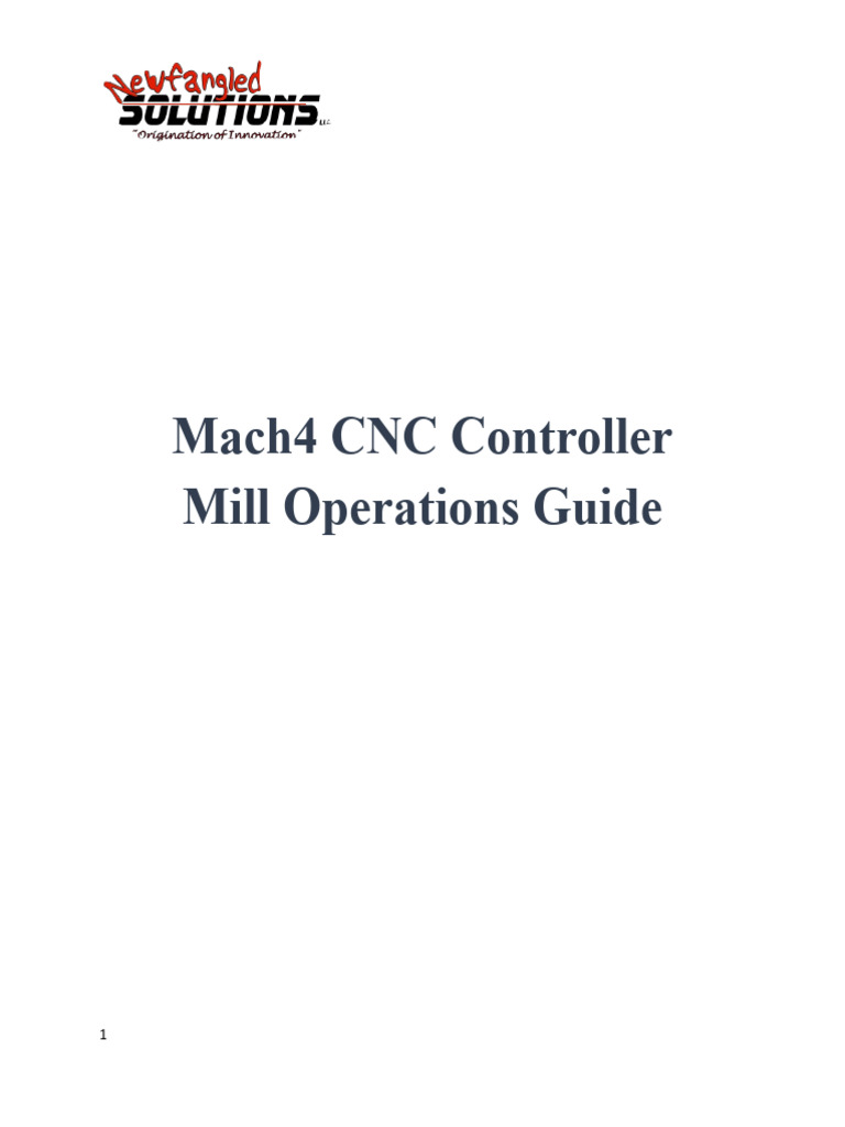 Mill Operation Manual | PDF | Numerical Control | Computer Program