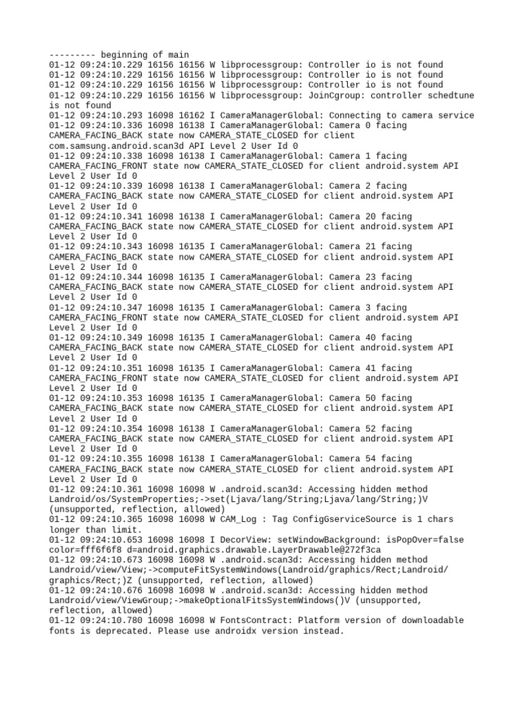 Logcat 9 Uh | PDF | Android (Operating System) | Computer Science