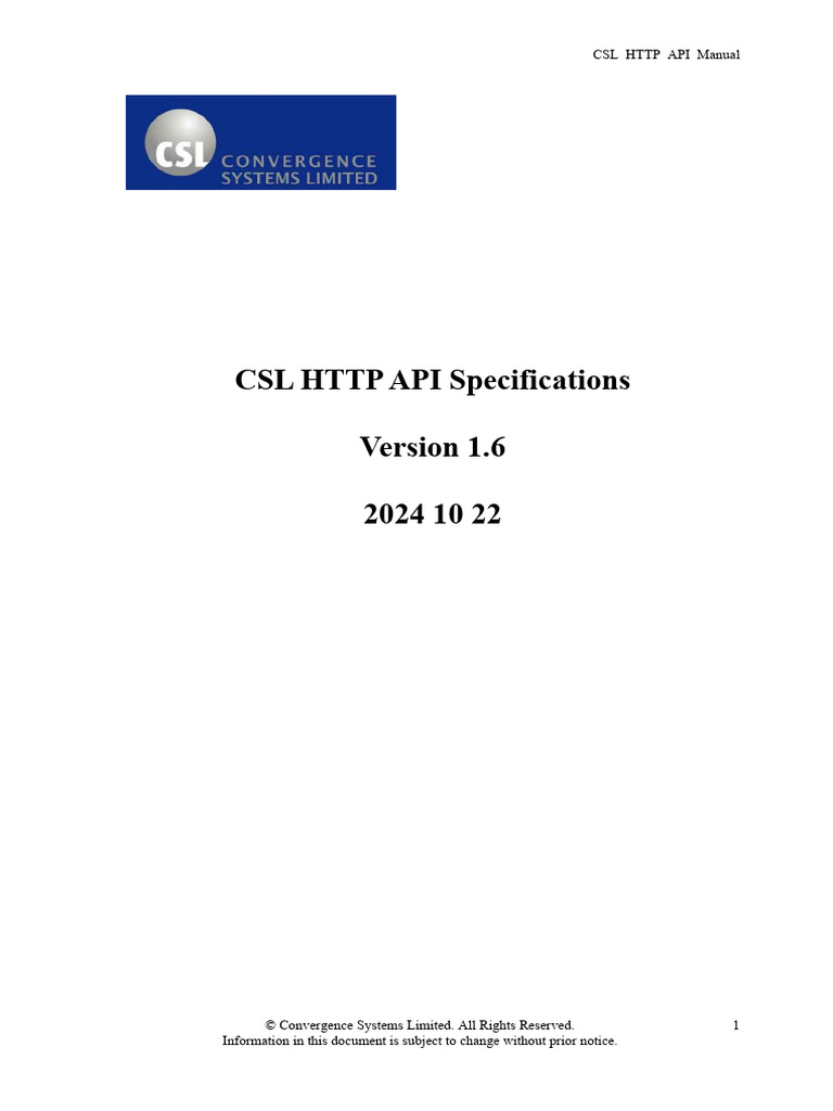 CSL_Intelligent_Fixed_Reader_Network_HTTP_API | PDF | Login | User ...