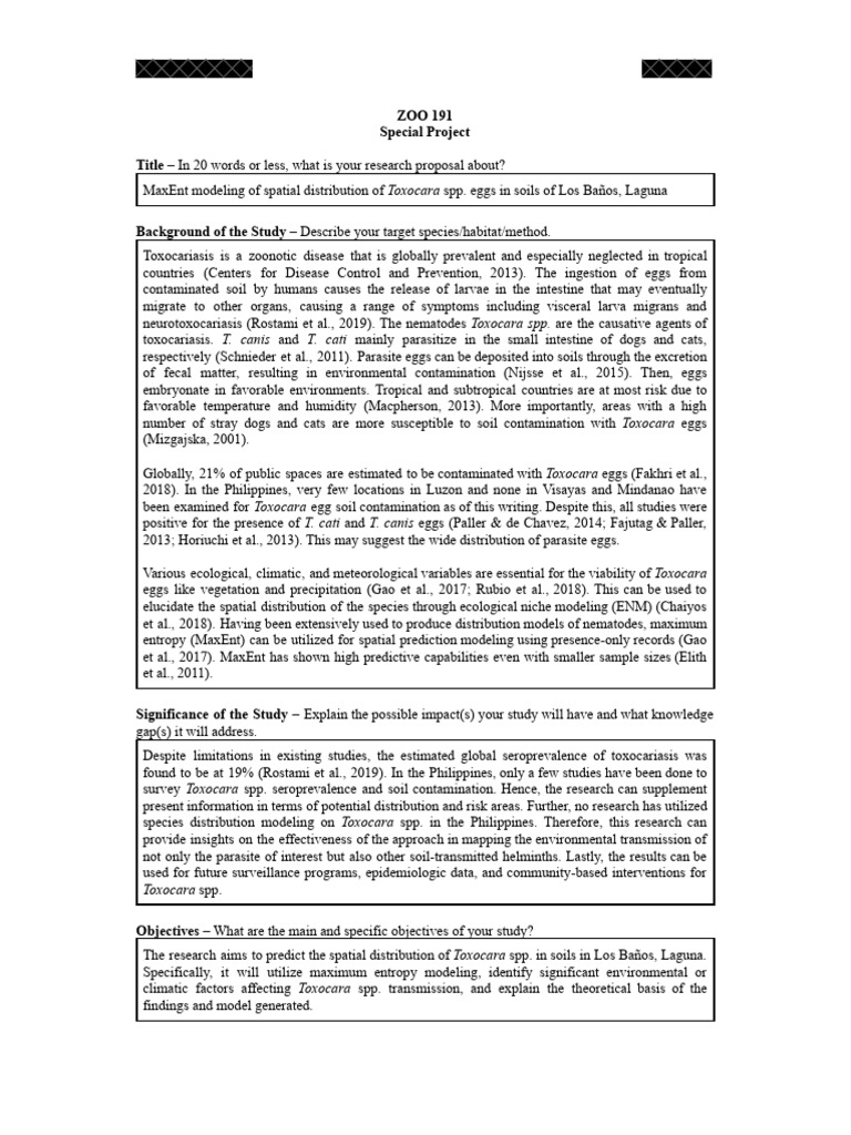 Sample Capsule Proposal | PDF
