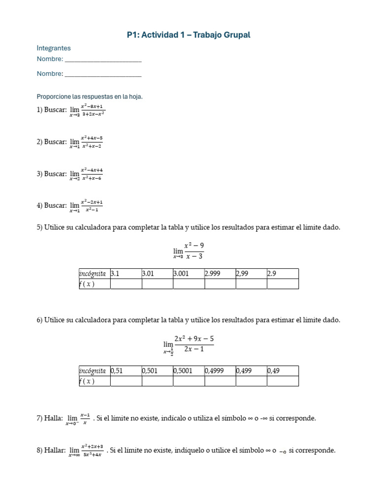 2024 - orii - mate ii - p1 actividad 1 - trabajo grupal | PDF