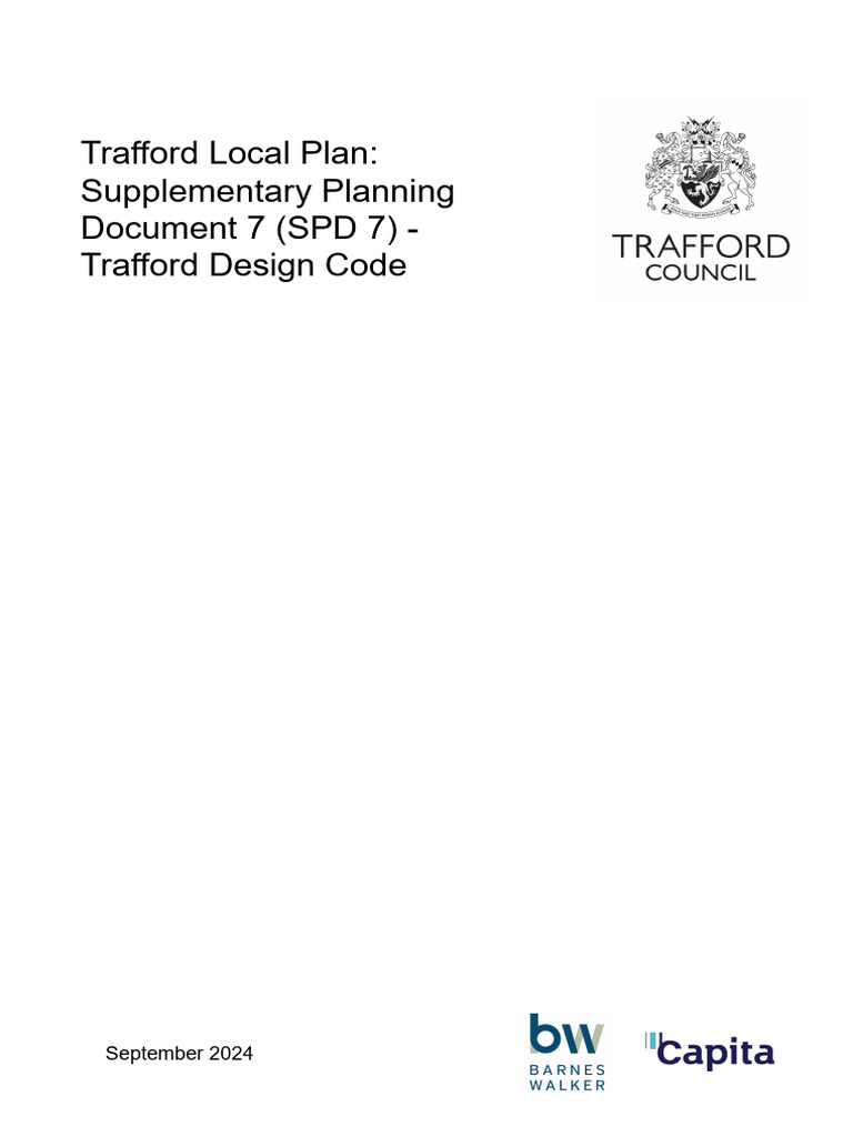 Trafford Design Code-FINAL-04.09.2024 | PDF | Window | Roof