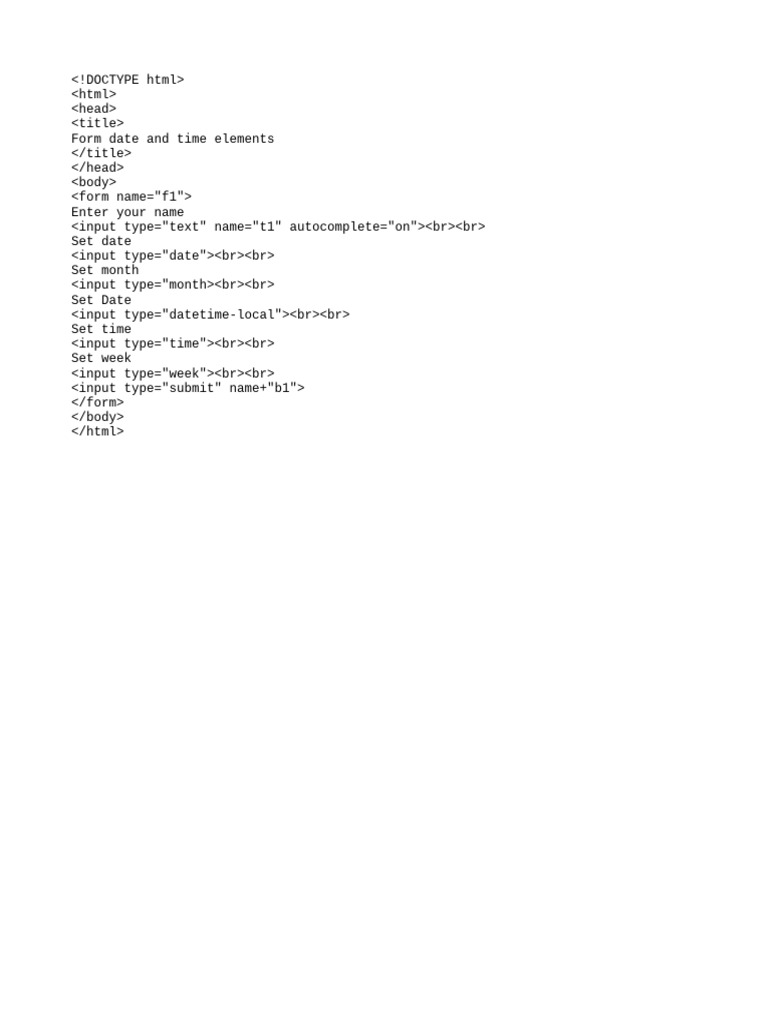 Form and Time | PDF