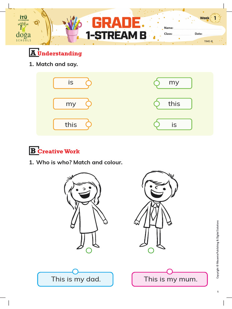 1 - Time To Read For Stream B DOGA | PDF