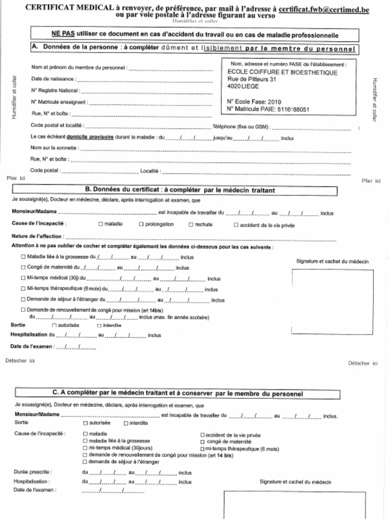 Certificat Certimed | PDF