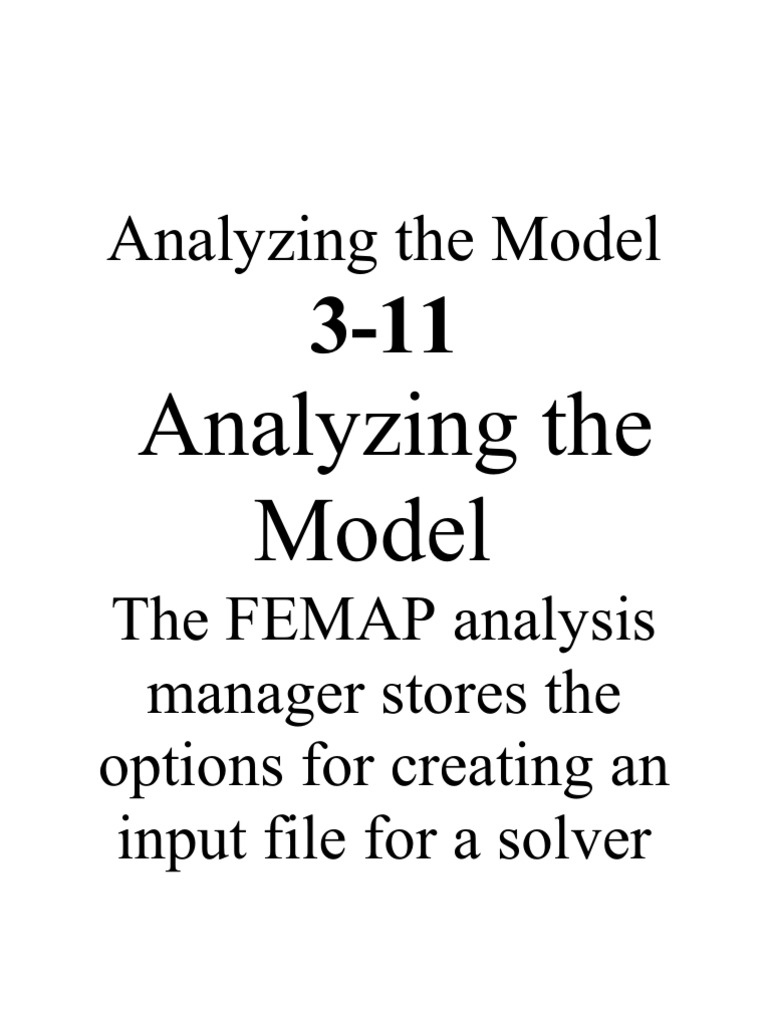 Femap Tutorial | PDF
