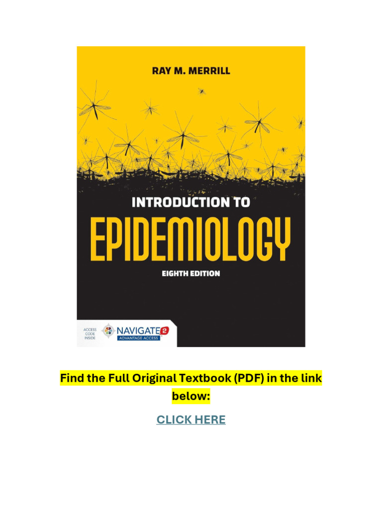 Introduction To Epidemiology 8th Edition TEXTBOOK | PDF | Epidemiology ...