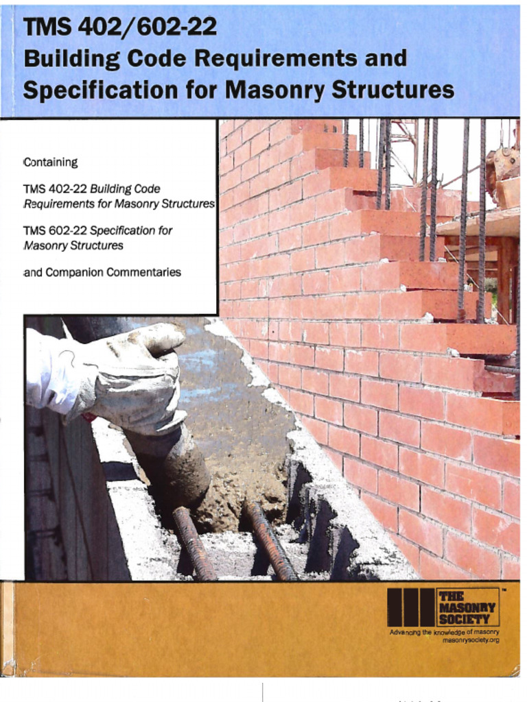 TMS 402 - 602-22 | PDF