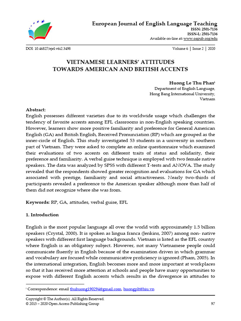 3498-13868-2-PB-1 | PDF | English Language | Accent (Sociolinguistics)