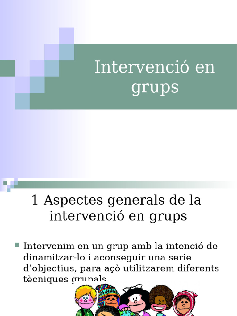 Teoria 2intervencio Grups | PDF
