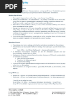 Darwinbox Attendance Management SOP | PDF