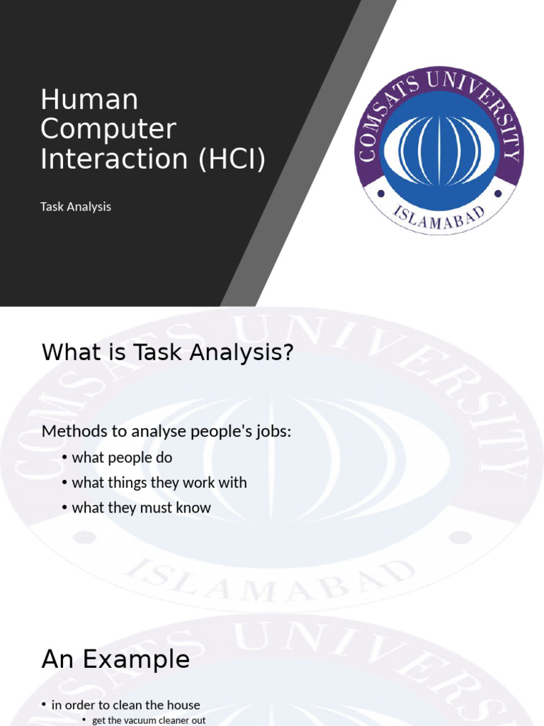 Task Analysis in Human-Computer Interaction | PDF | Keyboard Shortcut ...