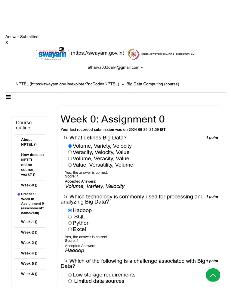 Big Data Computing Week 0 Pdf Apache Hadoop Computing