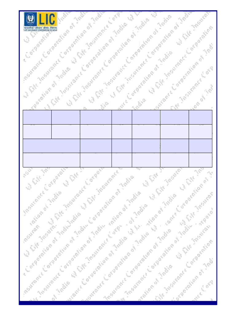 LIC Receipt PDF | PDF